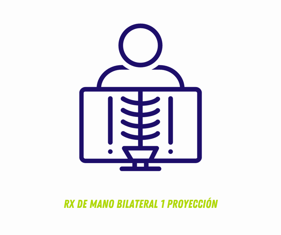 RX DE MANO BILATERAL 1 PROYECCIÓN | Laboratorios DHS